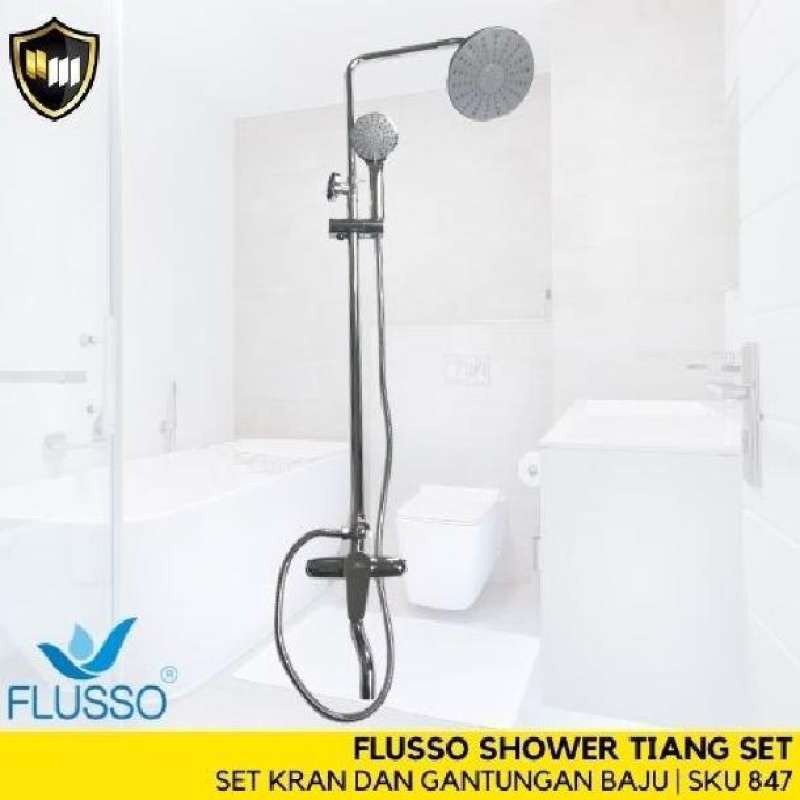 Jual LUSSO SHOWER TIANG SET | Shower Tiang Komplit | Shower Tiang ...