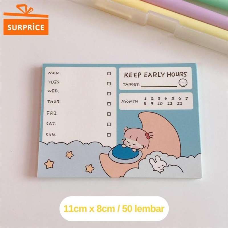 Jual Sticky Notes Karakter Wanita / Catatan Tempel Memo Karakter di ...