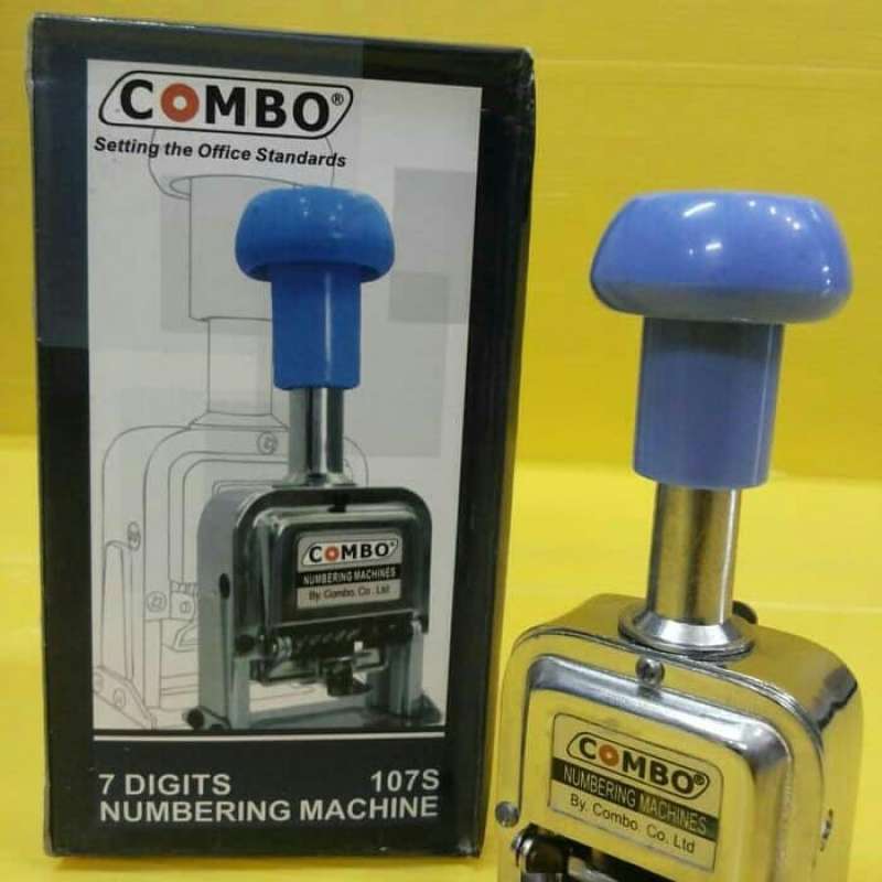 Jual stamp nomor otomatis combo 7 digit di Seller YusD Shop - Sekip ...