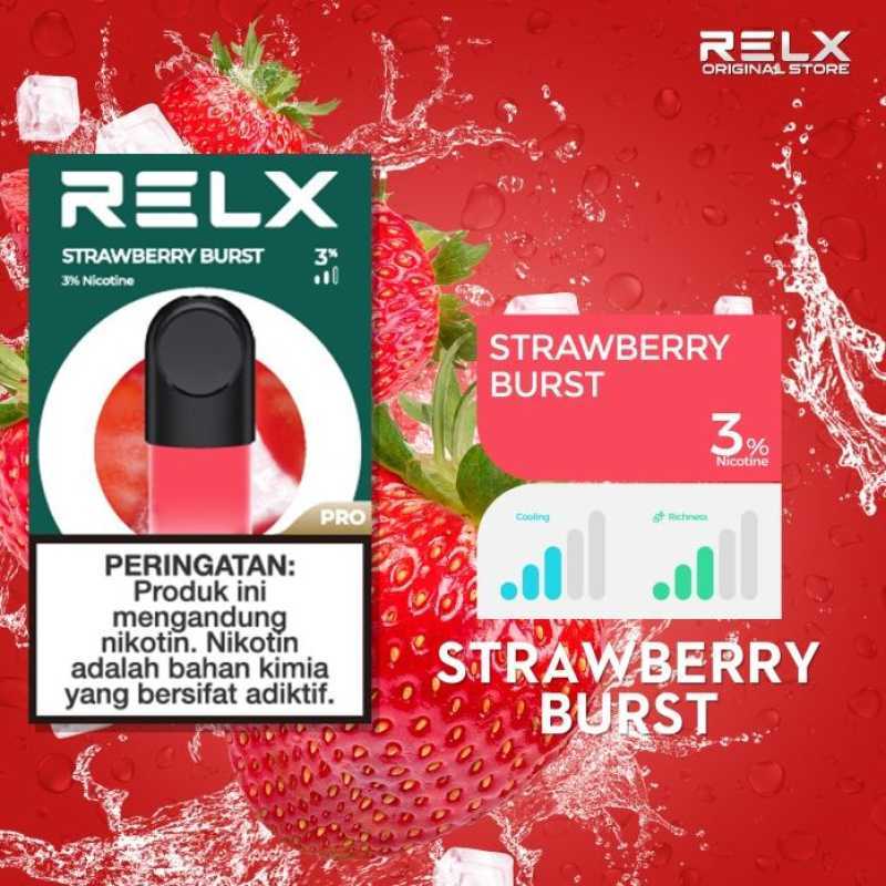 Jual Relx Pods Pro Strawberry Burst Di Seller Relxjkt - Kamal Muara ...