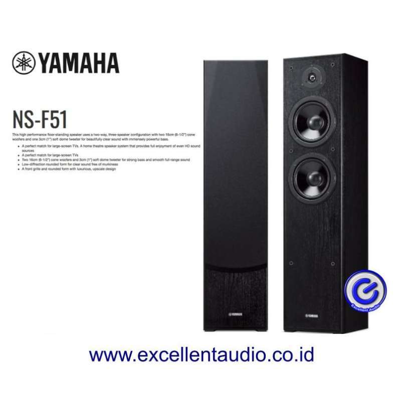 Jual Yamaha NSF51 NSF 51 NS F51 speaker pasif Floorstand speaker di Seller Excellent Audio M2 ...