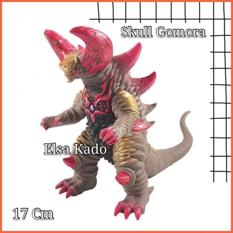 Jual Mainan Monster kaiju Ultraman Skull Gomora Action Figure di Seller ...