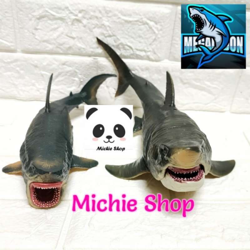 Jual Figure Megalodon Shark Topper Kue Cake Dinosaurus Jurassic World ...