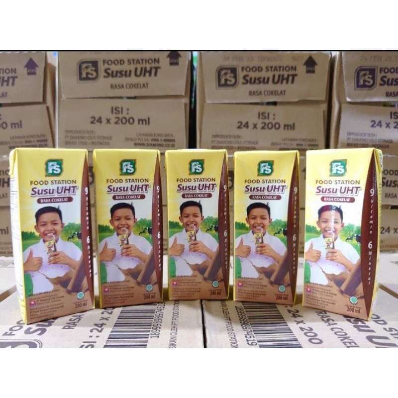 Jual Susu uht food station 200ml di Seller Snack me_ren - Penggilingan, Kota Jakarta Timur | Blibli