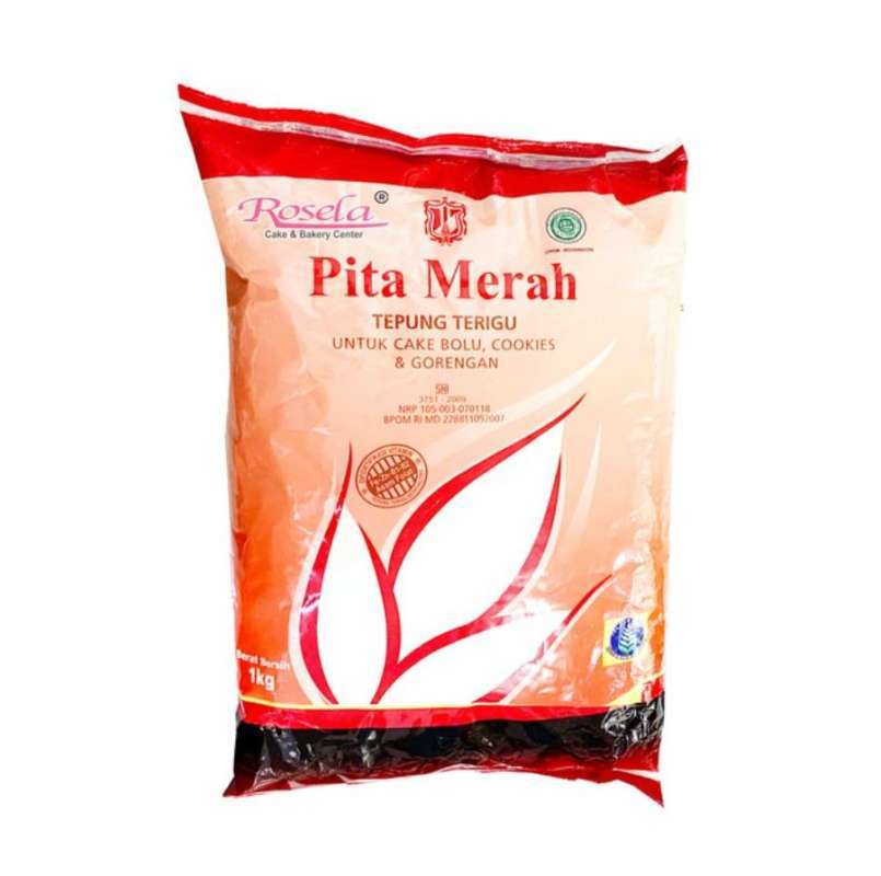 Promo Pita Merah Tepung Terigu 1 kg [Karton] Diskon 7% di Seller ...