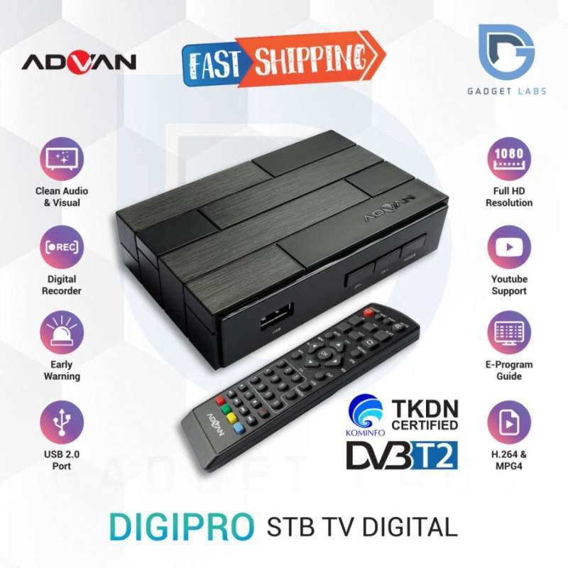 Jual Advan Digipro STB SET TOP BOX TV Digital DV3T2 di Seller TouchBuy ...