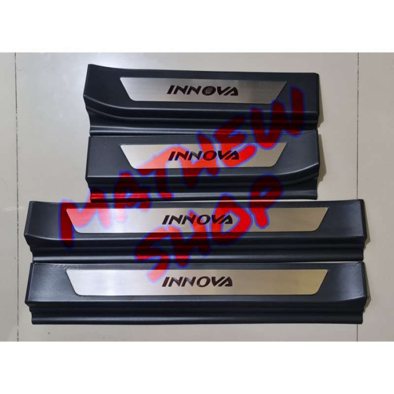 Jual Door Sillplate Innova Reborn 2016up Non Led / Sill Plate Pintu ...