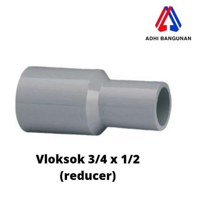 Jual vloksok 3/4 x 1/2 inch (reducer) fitting pvc di Seller Adhi ...