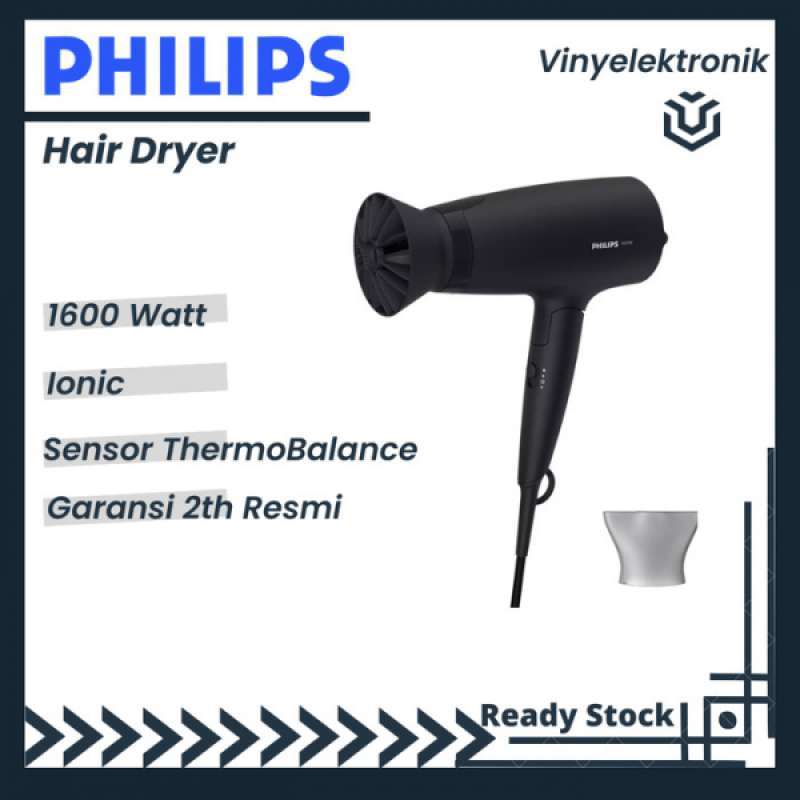 Promo Philips Travel Foldable Hair Dryer Bhd308/10 Philips Bhd-308 Resmi 2Th Diskon 15% di ...