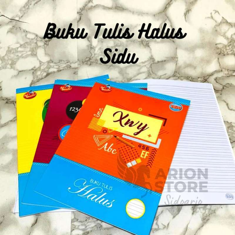 Jual Buku Tulis Halus 38 Sinar Dunia / Buku Halus Sidu [PCS] di Seller ...