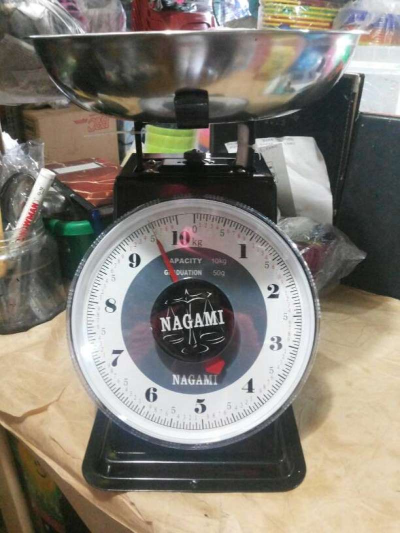 Jual Timbangan Analog (Dial Spring Scale) NAGAMI 10 KG TERJAMIN di ...