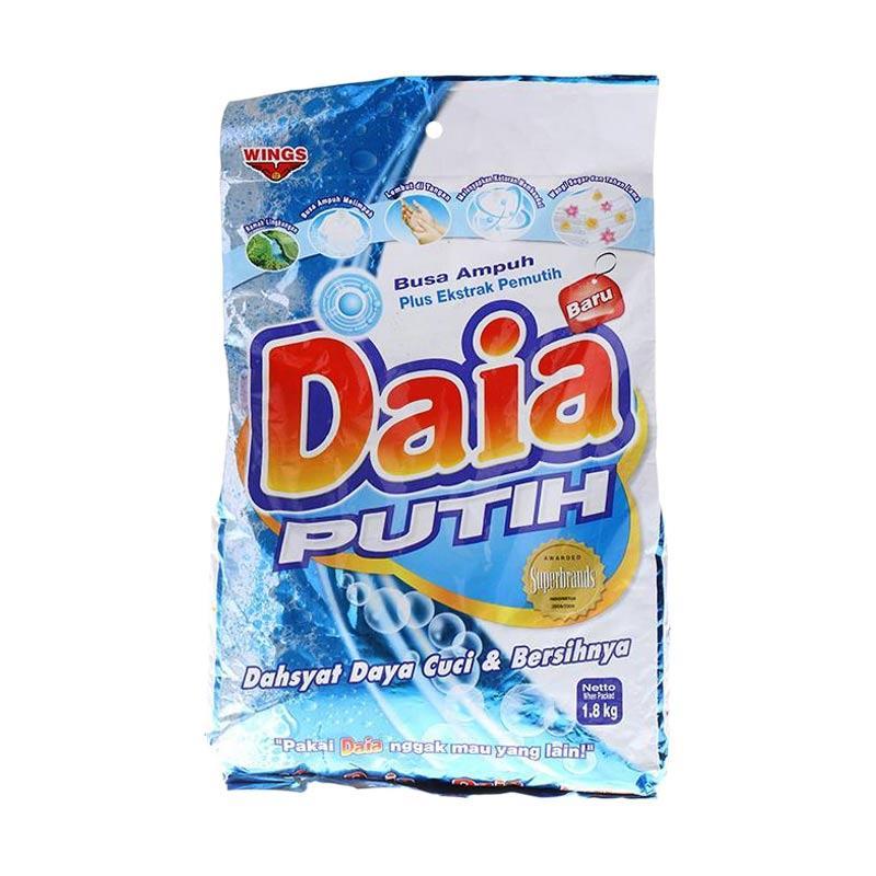 Jual DAIA Putih Deterjen [Kemasan Karton/ 6 Pcs/ 1.8 kg] di Seller ...