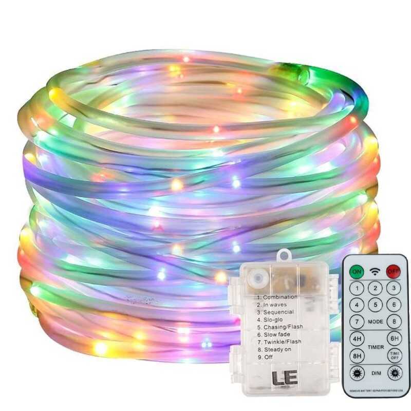 Promo GLO - ANBLUB Lampu LED String Hias RGB 50 LED 7 Meter + Remote ...