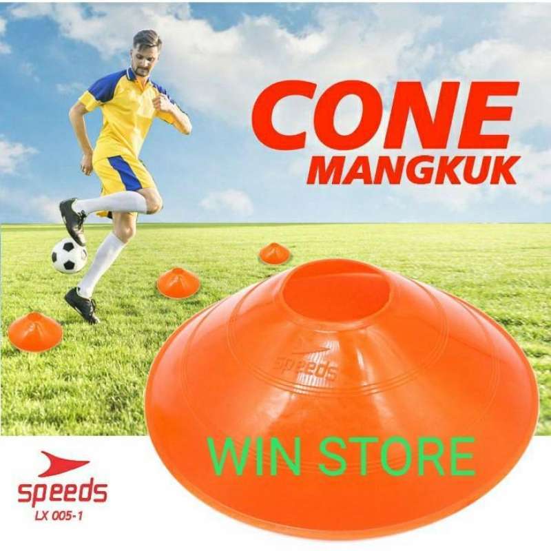 Jual Cone Mangkok Marker Tempat Lapangan Sport kun training Latihan ...