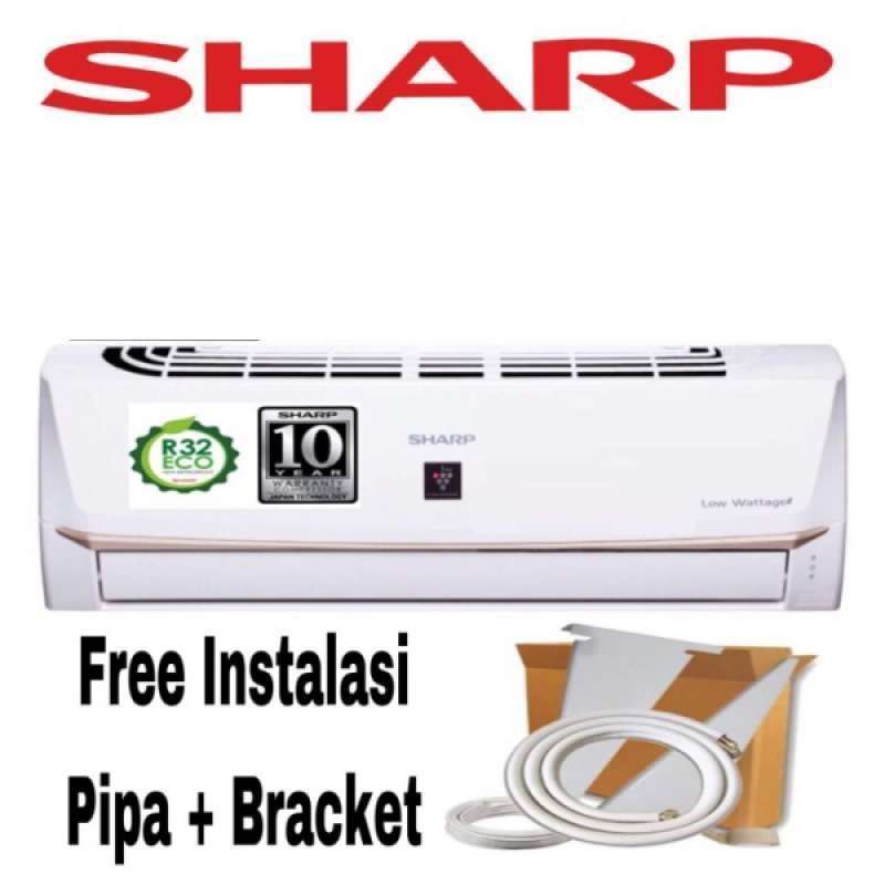 Jual Ac Sharp 1 Pk Ah-Ap9Uhl Low Watt Plasmacluster Free Pemasangan+Pipa di Seller Varen Store ...