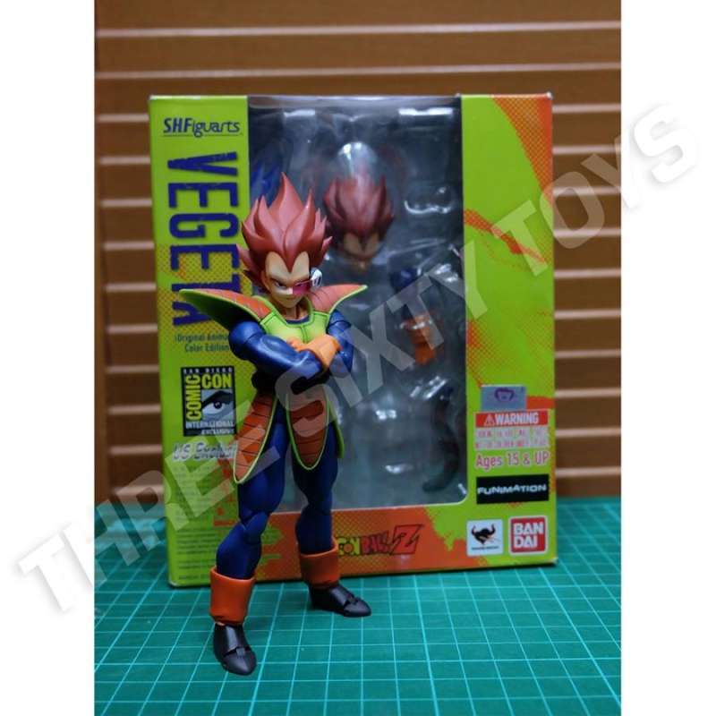 Jual Shf Shfiguarts Dragon Ball Vegeta Scouter Sdcc Bandai Di Seller ...