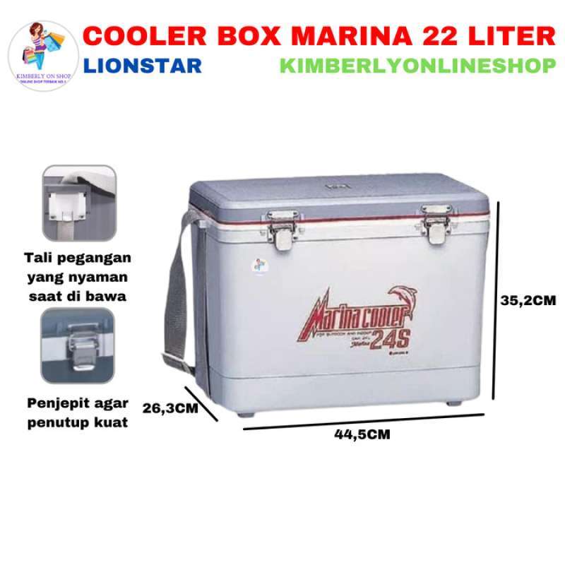Jual Marina Cool Box / Ice Cooler Box / Kotak Es 24 S Lion Star 22 ...