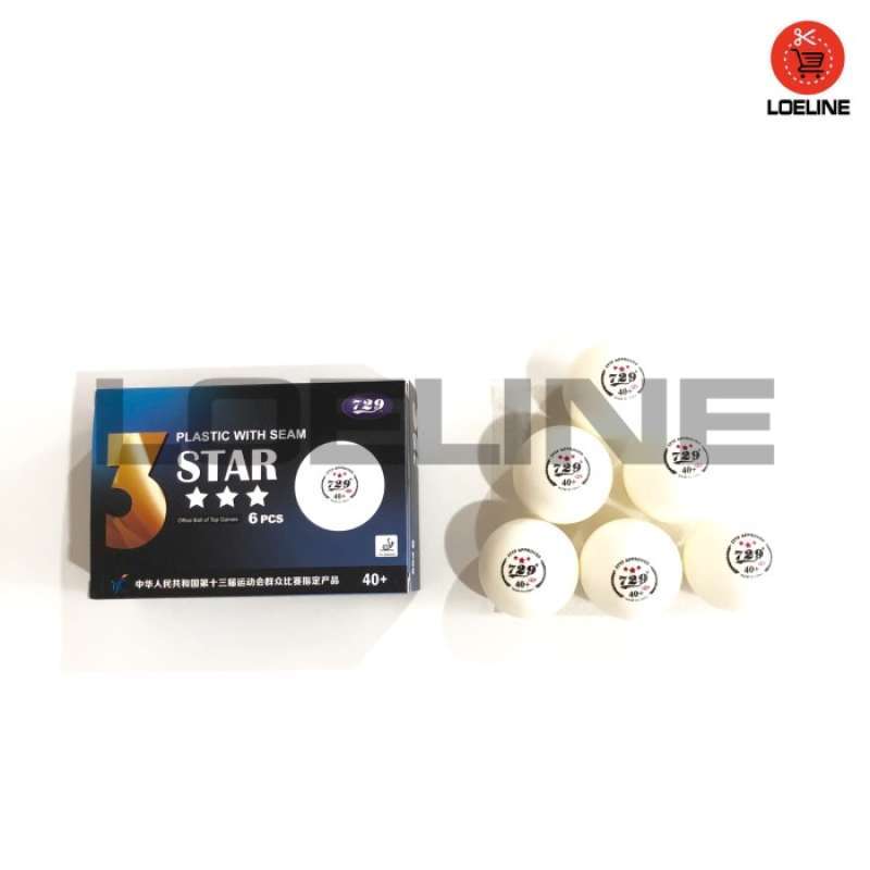Jual Bola Ping Pong / Tenis Meja 729 3 Bintang 40+ Asli Original di Seller olahragaku store ...