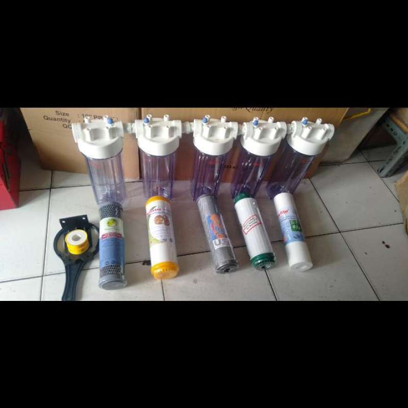Jual 5 set pilter saringan keruh bau dan besi di Seller tirtaonline ...