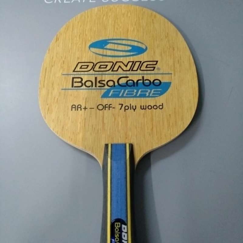 Jual Bat/bet pingpong tenis meja Donic Balsa Carbo Fibre di Seller olahragaku store - Kota ...