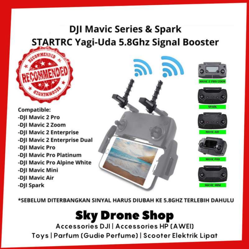 Jual Yagi-Uda Antenna Signal Booster Range Extender Dji Mavic Series ...