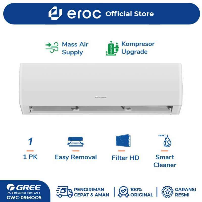 Jual Gree Ac Standard Moo5a Series - Ac 1 Pk - Gwc-09moo5a - Kompressor ...