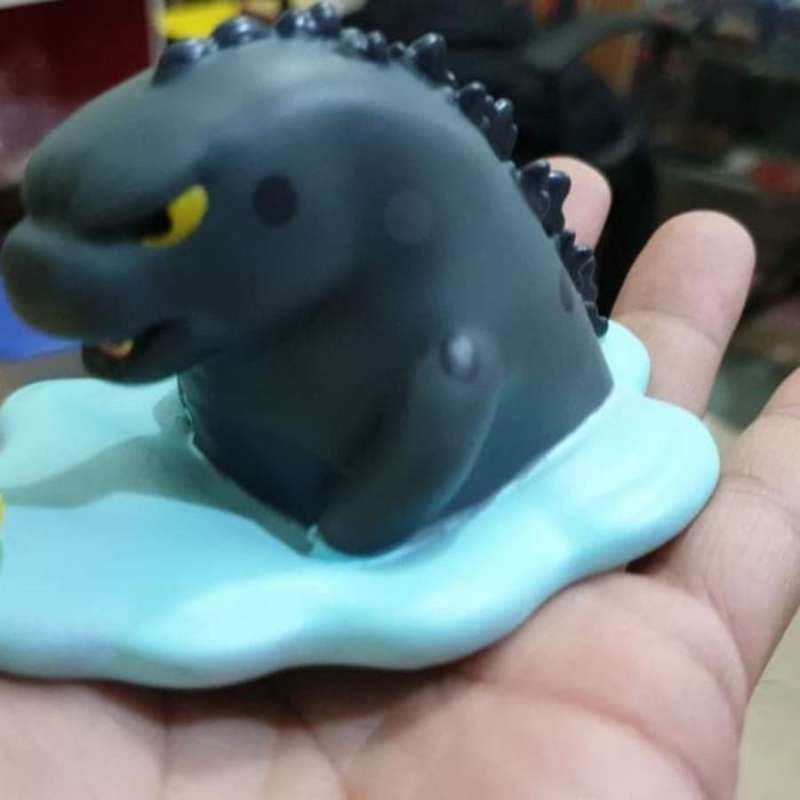 Jual Figure Set 12 Godzilla Chibi Mini Kaiju Monster Ghidorah Di Seller ...