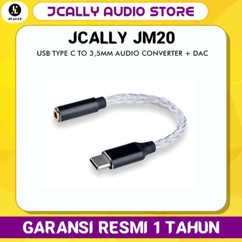 Jual JCALLY JM20 CS43131 Hi Res DAC USB Type C to Jack 3.5mm Audio DAC ...