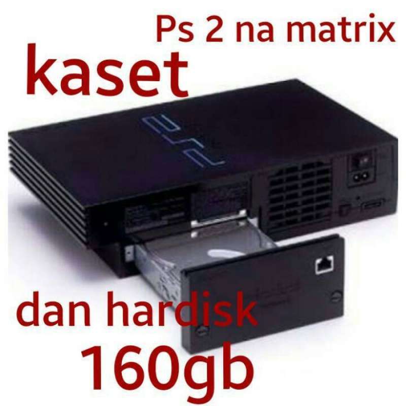 Jual Ps 2 na matrix kaset dan hardisk 160gb full game lengkap tinggal ...