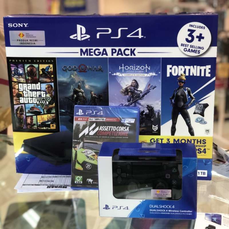 Jual Ps 4 1 TB Paket Bundling Game (Hci Aeon Kredivo ) di Seller ...