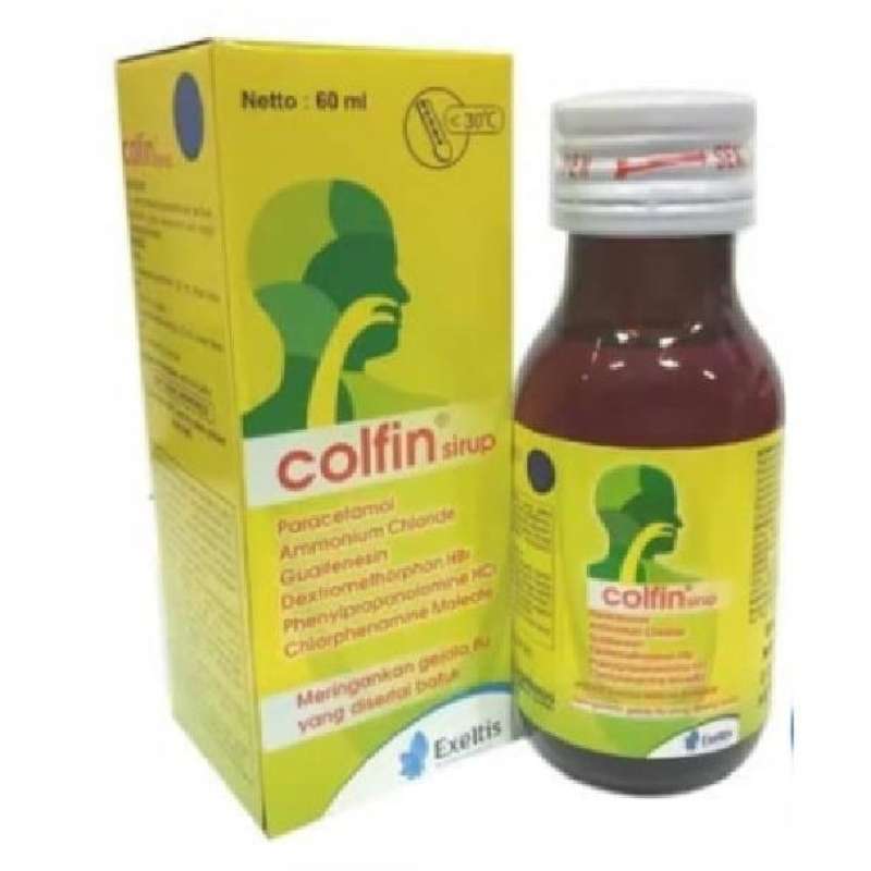 Jual Colfin Obat Batuk Pilek 60ml Di Seller Megah Sakti Pharmacy ...