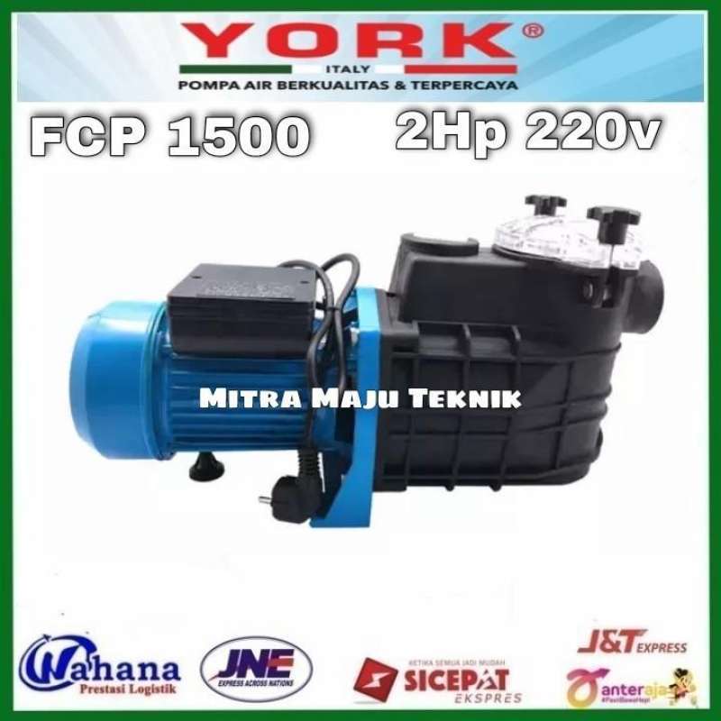 Jual Mesin Pompa Air Kolam Renang 2HP YORK ITALY FCP 1500 Swimming Pool Spa di Seller MITRA MAJU ...