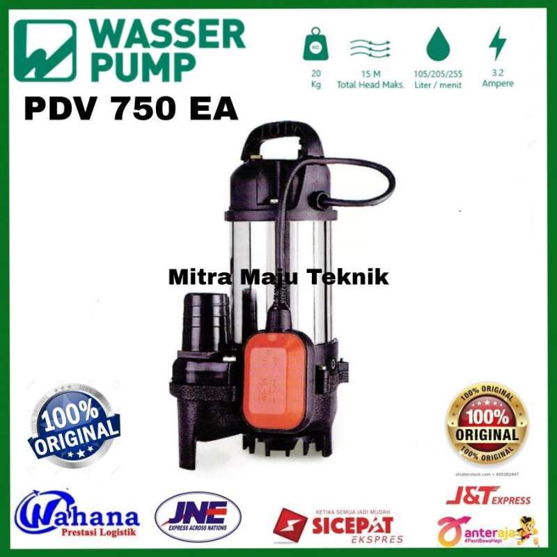 Jual Pompa Celup WASSER PDV 750 EA Pompa Air Kotor di Seller MITRA MAJU ...
