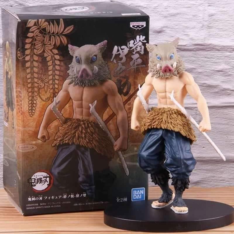 Jual OEM B665 Inosuke Hashibira Kimetsu No Yaiba PVC Action Figure di ...