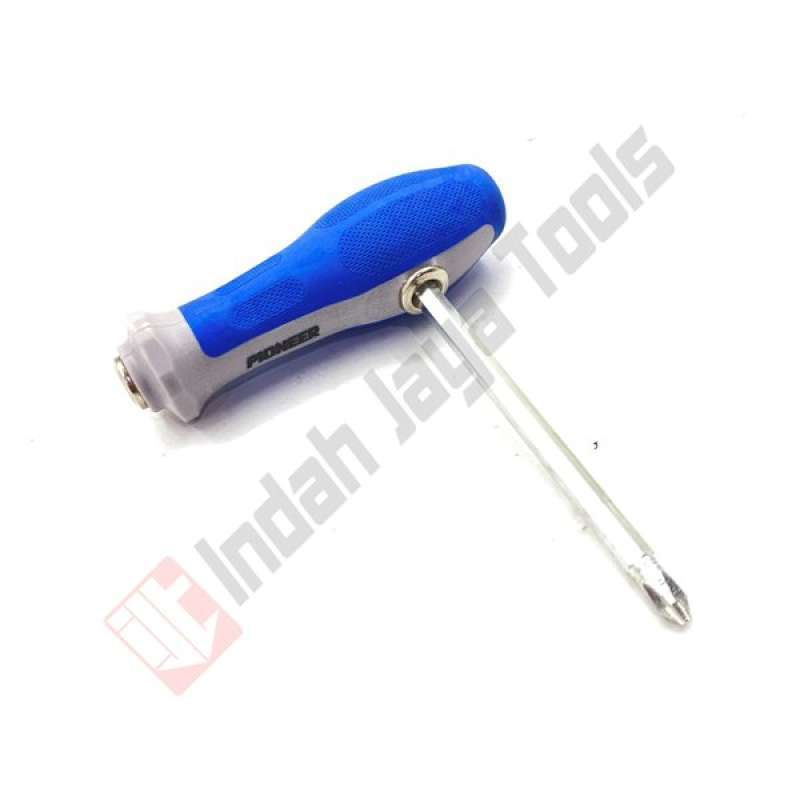 Jual PIONEER 3 WAY BIRU Obeng Bolak Balik 4 Inch 3 Way 3 Fungsi ...