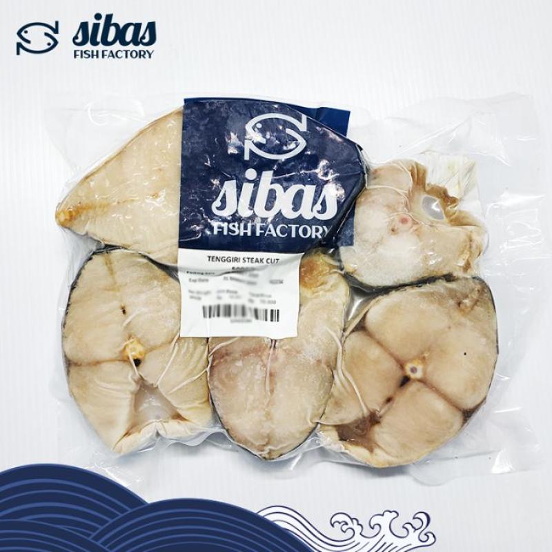 Jual Sibas Fish Factory Tenggiri Steal Cut Makanan Beku [450-500 g ...