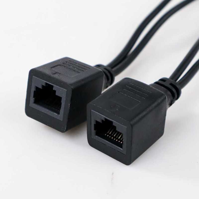 Promo Glo Passive Poe Power Over Ethernet Cable Male & Female Power ...