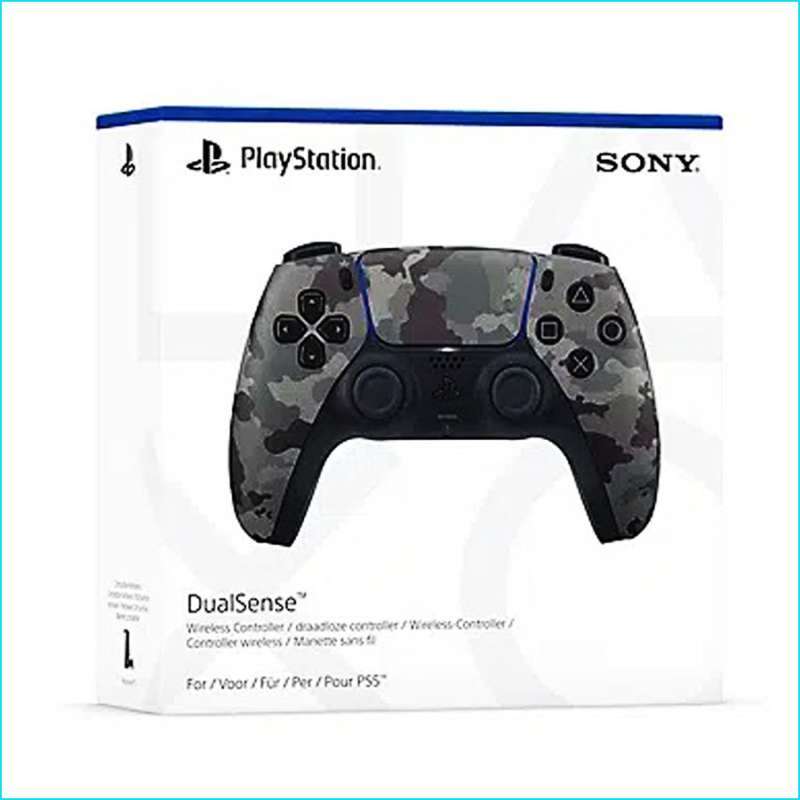 Promo PS5 DualSense Wireless Controller Grey Camouflage / dual sense ...