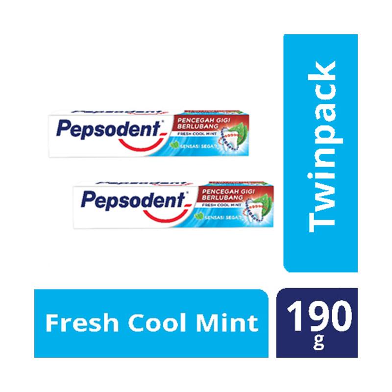 Promo PEPSODENT Fresh Cool Mint Pencegah Gigi Berlubang Toothpaste ...