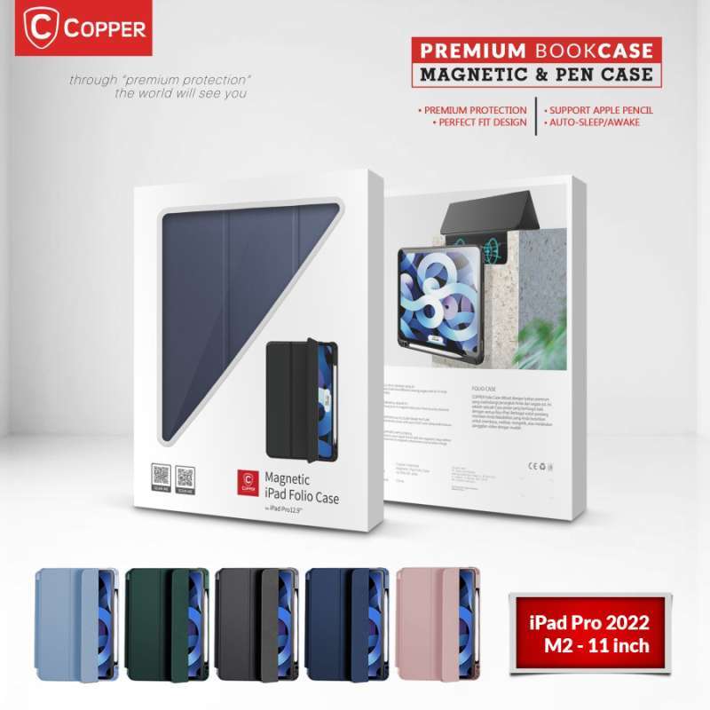 Promo COPPER iPad Pro M2 / 11 (2022) - Magnetic Case |Magnetic Slim ...