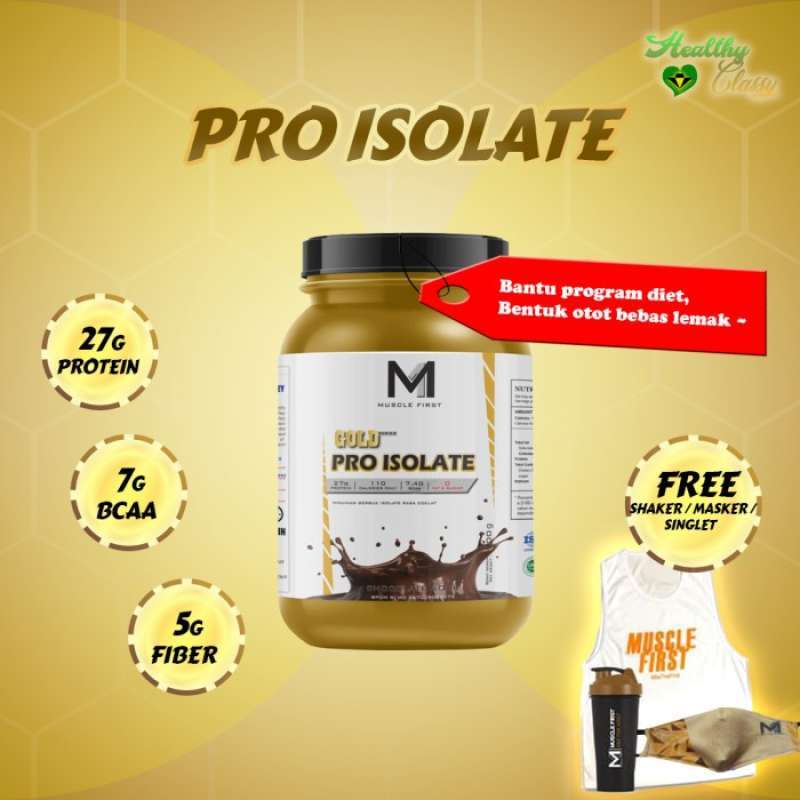 Promo M1 MUSCLE FIRST GOLD PRO ISOLATE WHEY PROTEIN ISOLATE WPI 100%MURNI Diskon 50% di Seller ...