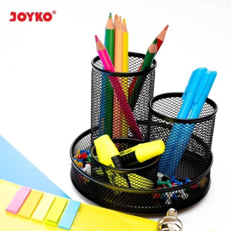 Jual Desk Set Pen Holder Tempat Alat Tulis Jaring Jala Joyko DS-24 di Seller sundayaugust ...