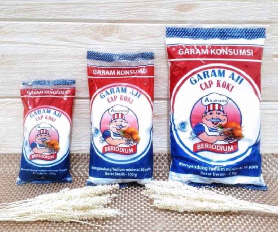 Jual Garam Aji Cap Koki 200gr / Garam Beriodium min 30ppm di Seller ...