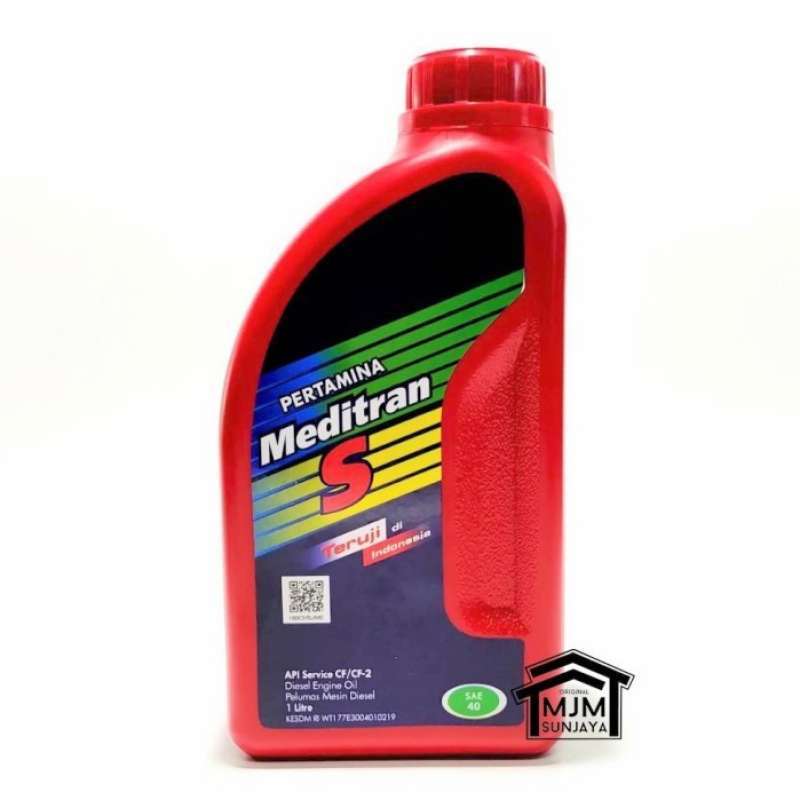Jual Oli Pertamina Meditran S 1 Liter SAE-40 S40 Mesin Diesel Solar ...