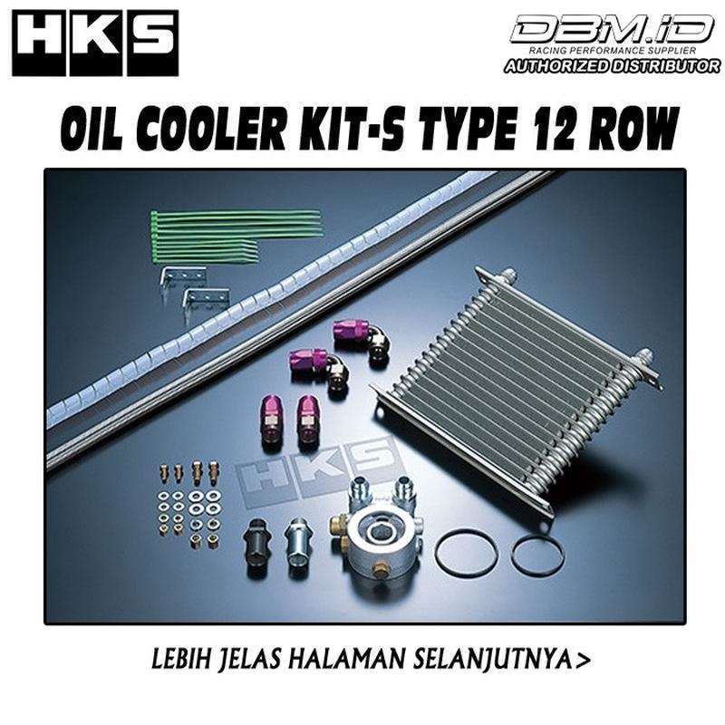 Jual HKS Oil Cooler Kit - S Type 12 Row UNIVERSAL 15002-AK005 di Seller CV DBM - Pucang Sewu ...
