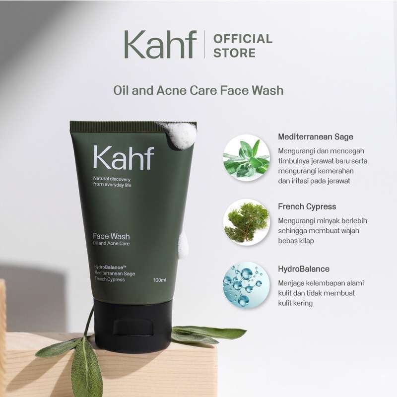 Jual KAHF - Kahf Oil and Acne Care Face Wash di Seller Restbeauty ...
