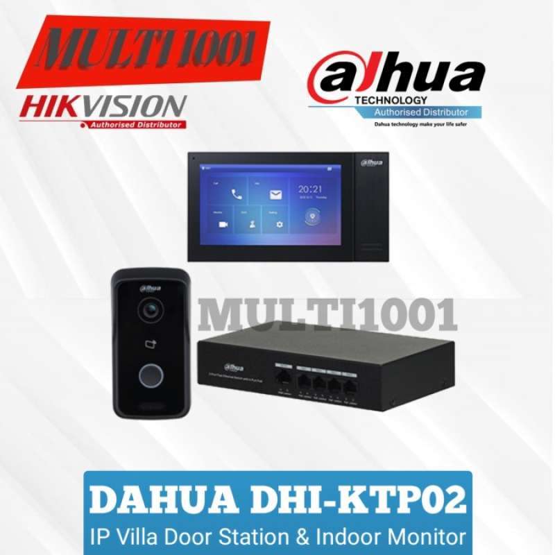 Promo Video Intercom / DAHUA DHI-KTP02 IP CAMERA PINTU / Villa Door ...