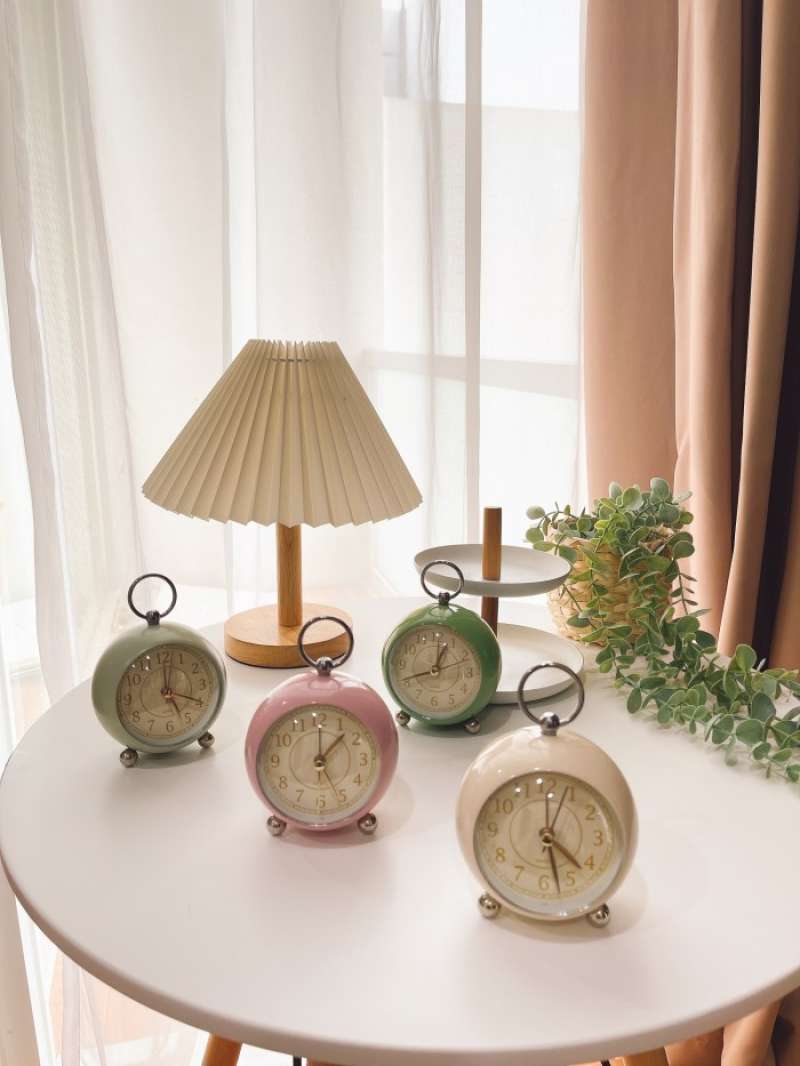 Promo MIJO Classic Retro Table watch / jam meja korea / korean table ...