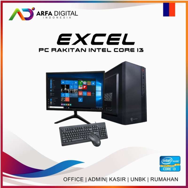 Jual Komputer Full Set Murah Intel Core I3 Ram 8gb Ssd 120gb Hdd 500gb Led 19 Cocok Buat Office ...