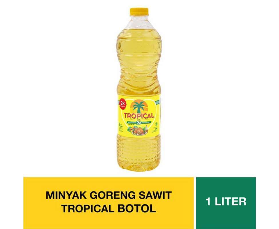 Jual 1 Dus Minyak Goreng Tropical Botol 1l 1 Liter [ 1 L X 12 Pcs] Di ...